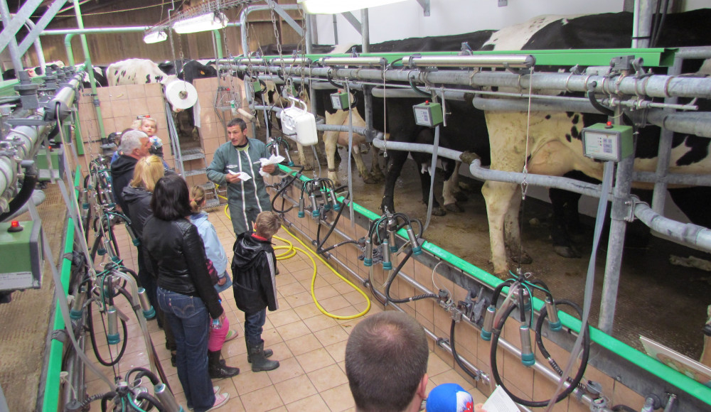 GAEC Mionet Marquis – L'espace pédagogique des produits laitiers