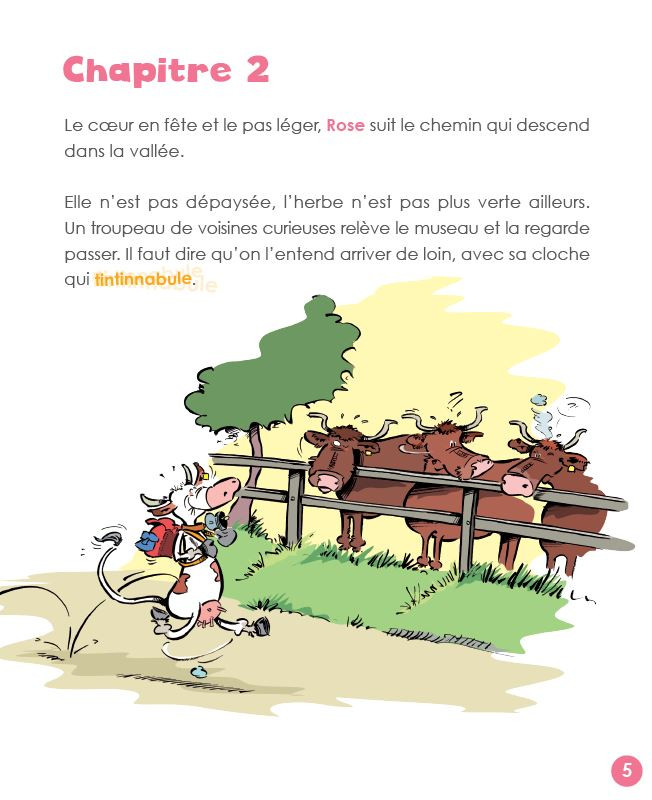 Livret : Une vache en vadrouille – L'espace pédagogique des produits ...