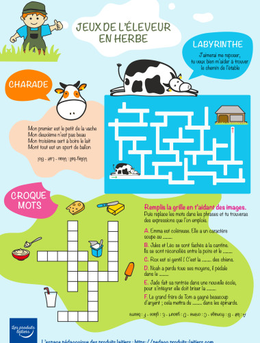 Produits – L'espace pédagogique des produits laitiers